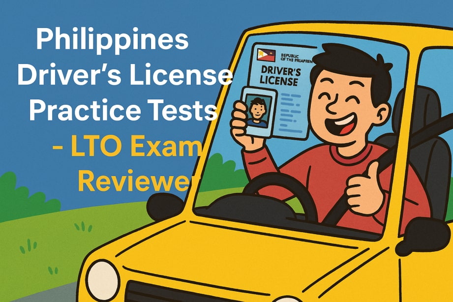 LTO Reviewer 2026 - Free Philippines Driver's License Practice Tests ...